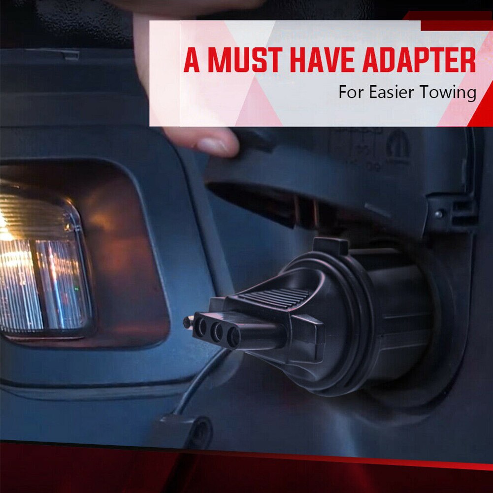 Plug Accessories Connector 7 Way To 4 Pin Towing A... – Grandado