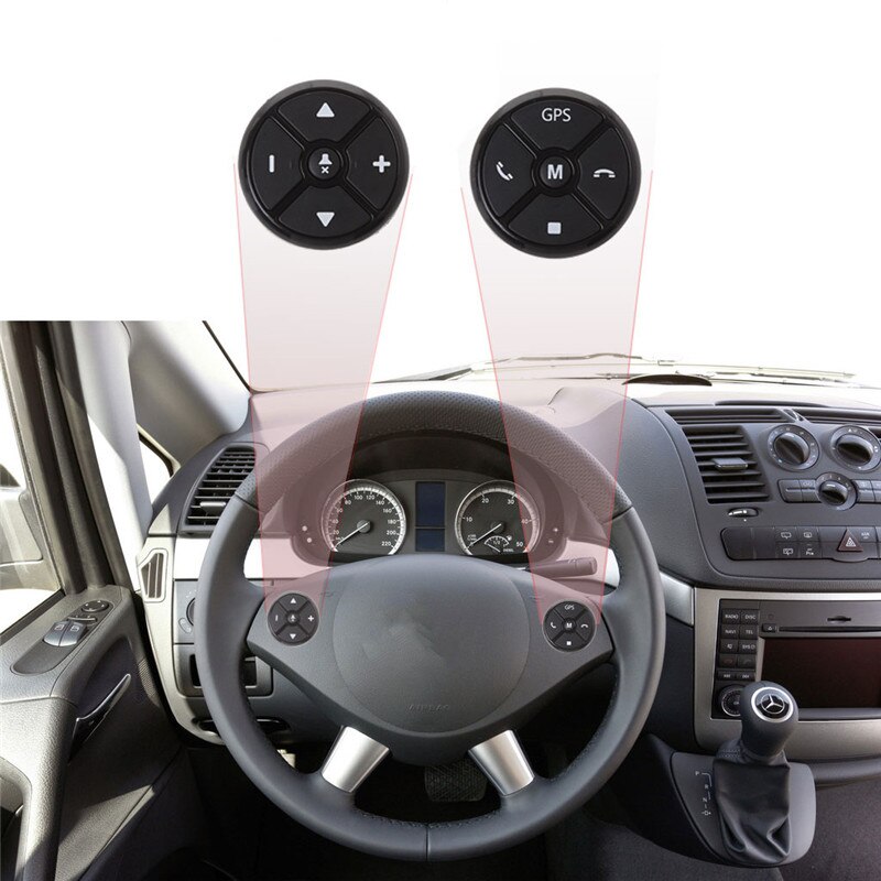 Universal Car Steering Wheel DVD GPS Wireless Smar... – Grandado Universal Car Steering Wheel DVD GPS Wireless Smar... – Grandado