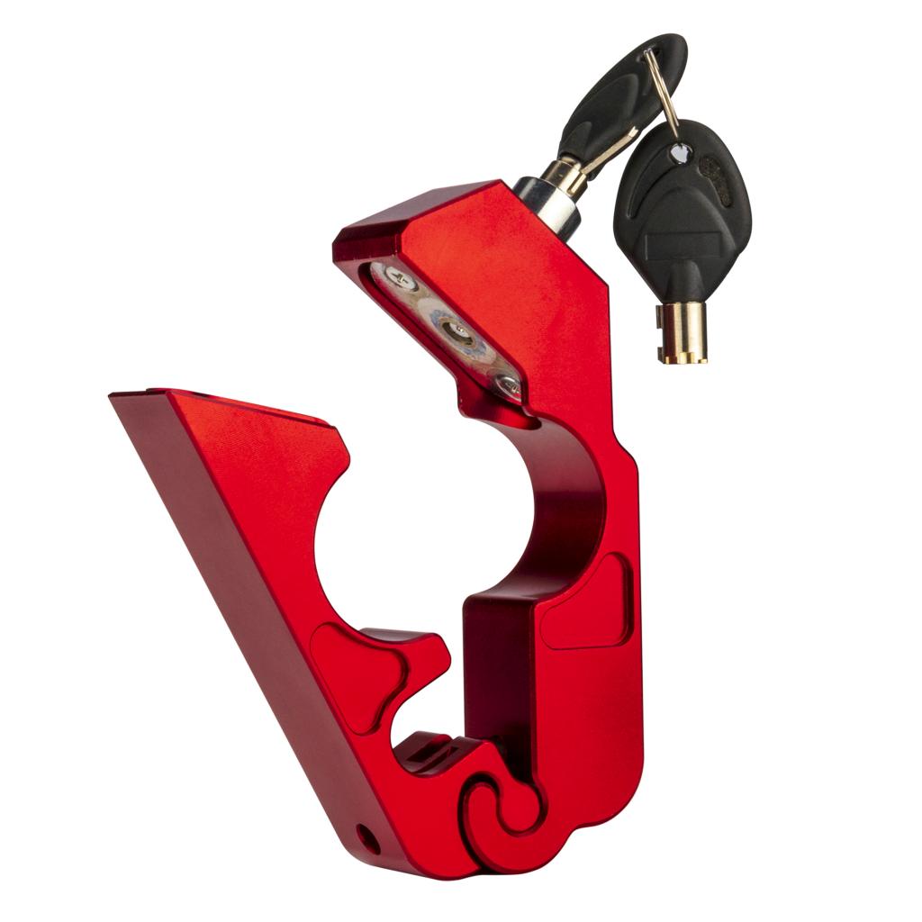 Red Universal Motorbike Brake Lock Anti Theft Hand... – Vicedeal