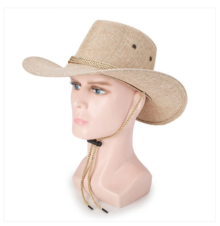 Zld western cowboyhattar herr solskydd keps resepr... – Grandado