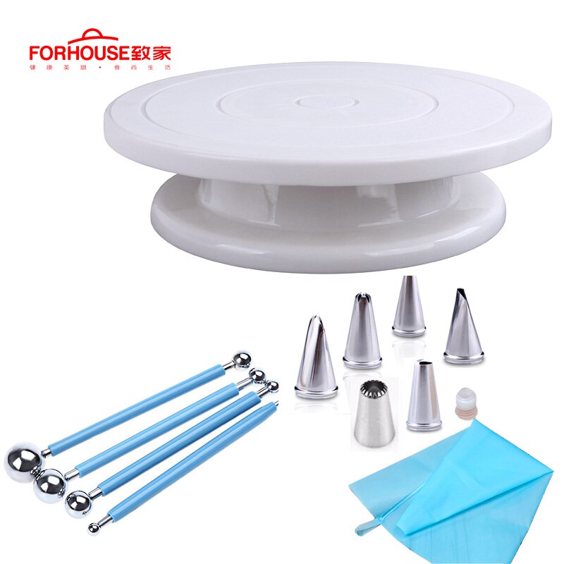 DIY Cake Turntable Rotating Cake Decorating Swivel... – Grandado