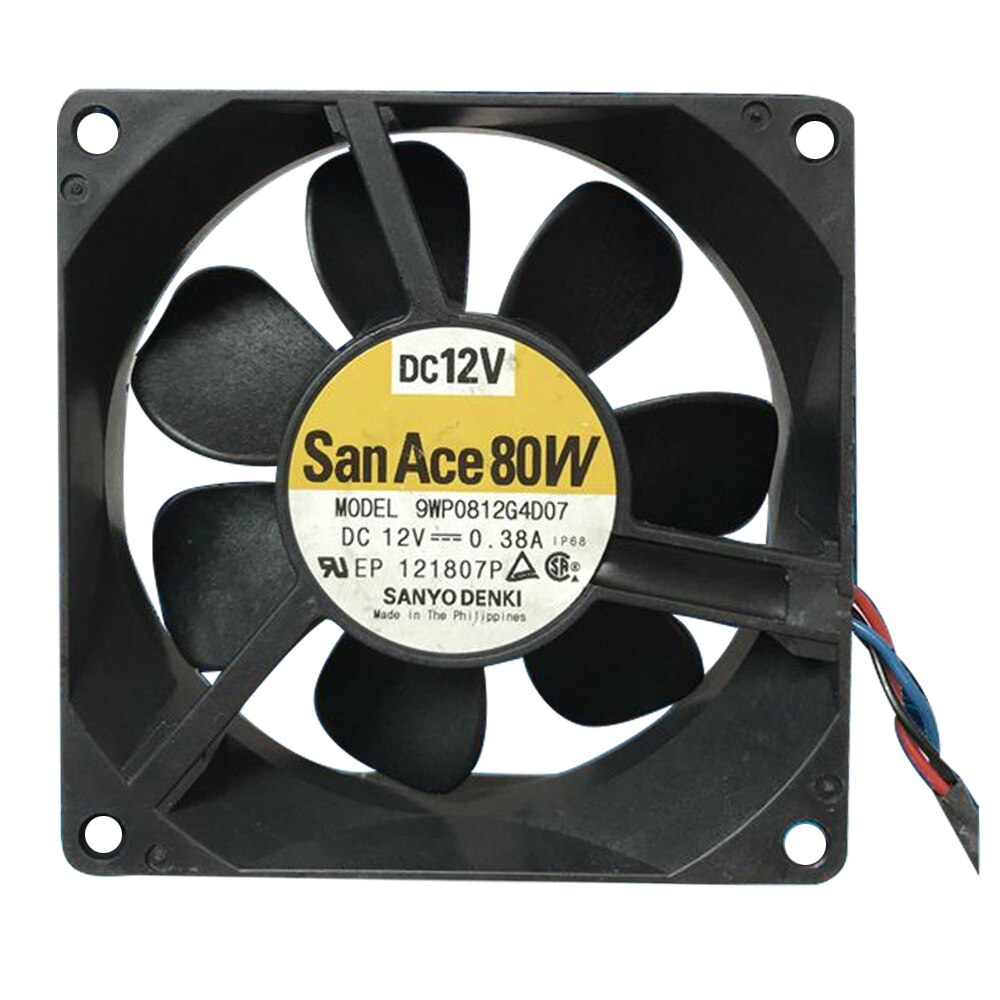Original 8CM 8025 dual ball cooling fan 12V 0.38A ... – Vicedeal