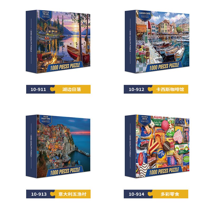 Puzzles for Adults 1000 Pieces Paper Jigsaw Puzzle... – Vicedeal