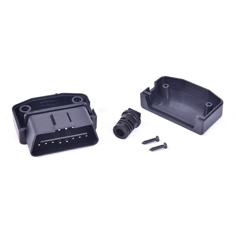 OBD2 L Type 16 Pin Sockets Connector Plug with She... – Vicedeal