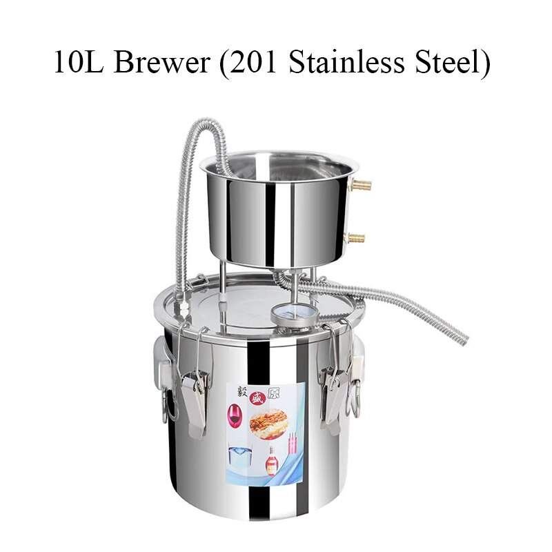10L Water Distilleerder Wijn Stoomboot Brouwen App... – Vicedeal