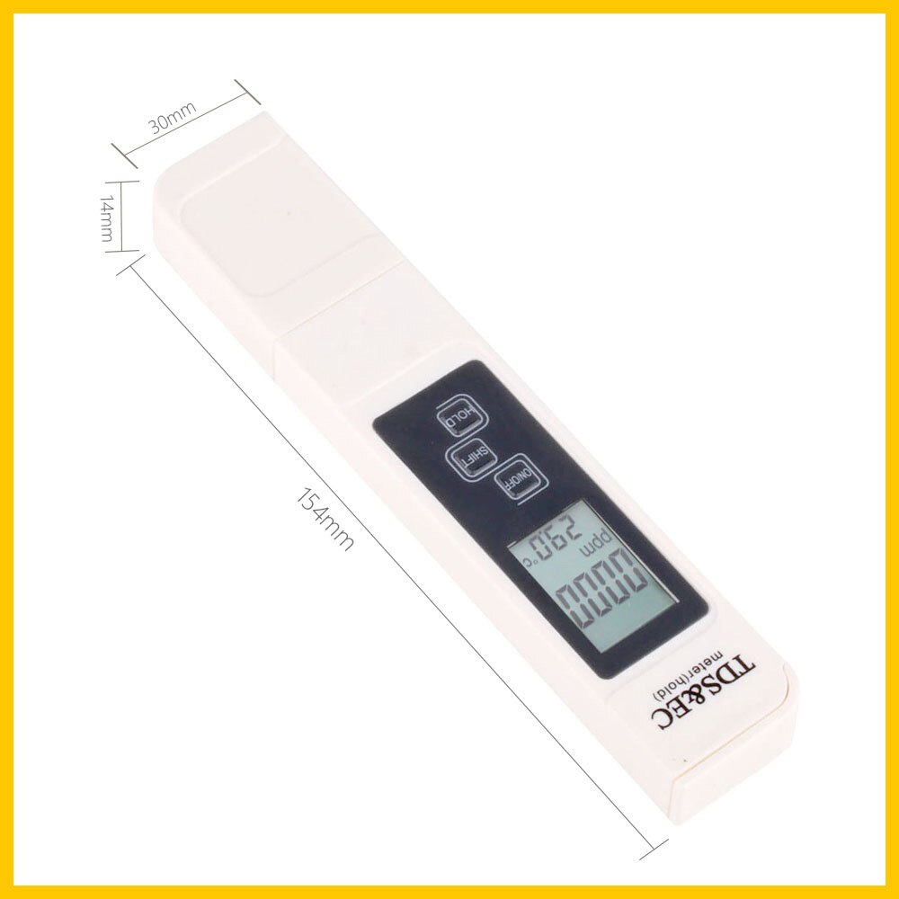 Funktion 3 in 1 Wasser Messung Werkzeug TDS & EC T... – Vicedeal