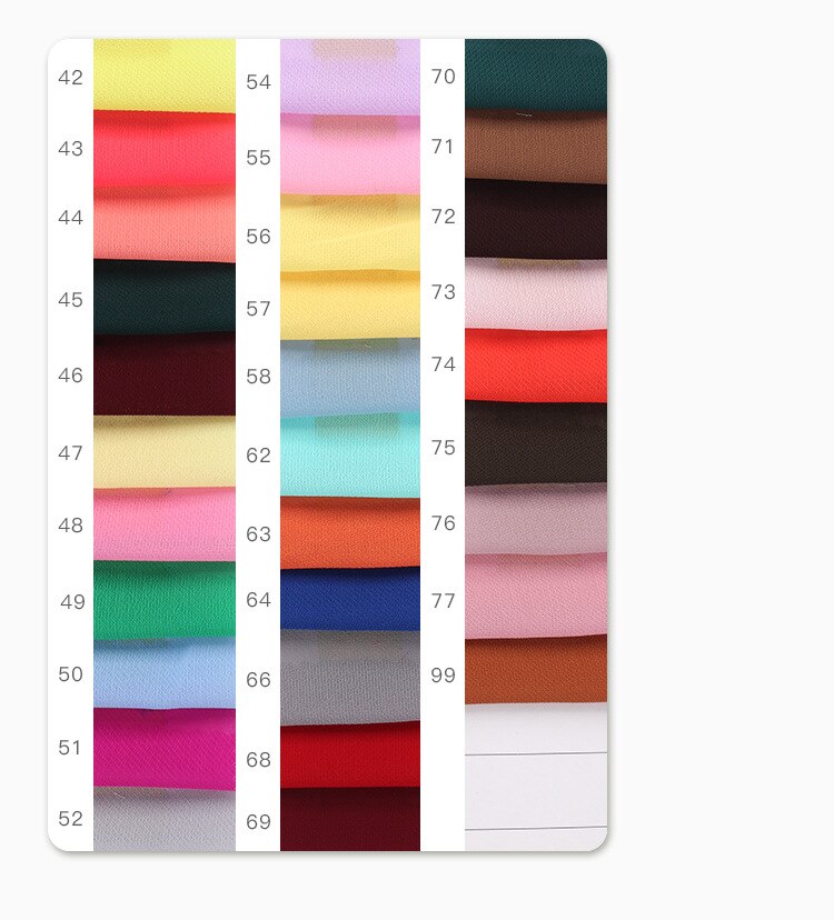 Soft Solid Blue Twill Chiffon Fabric for Dress Shi... – Grandado