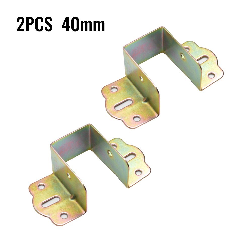 Iron Bed Rail Brackets Kit Metal Pack Replace 2 Pi... – Grandado