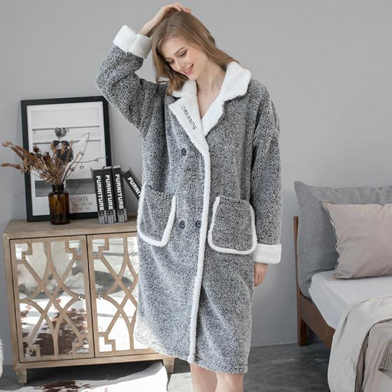 Coral Fleece Male Sleepwear Lovers Home Clothes Fl... – Grandado