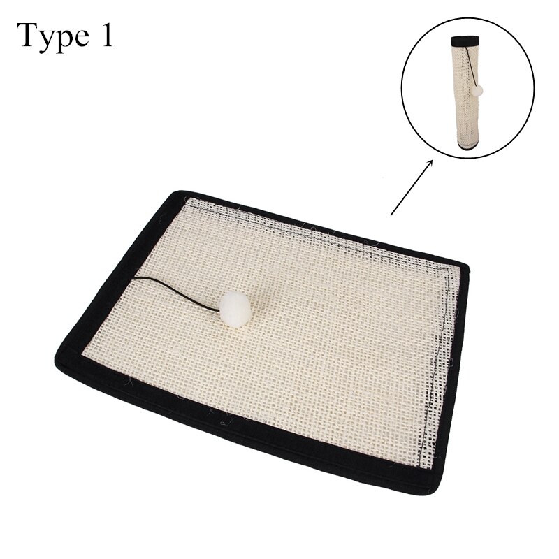 Cat Scratch Pad Washable Cat Scratching Mat With O Grandado