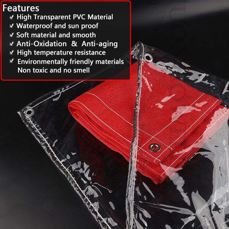 Transparent PVC Tarpaulin Rainproof Cloth Boat Car... – Grandado