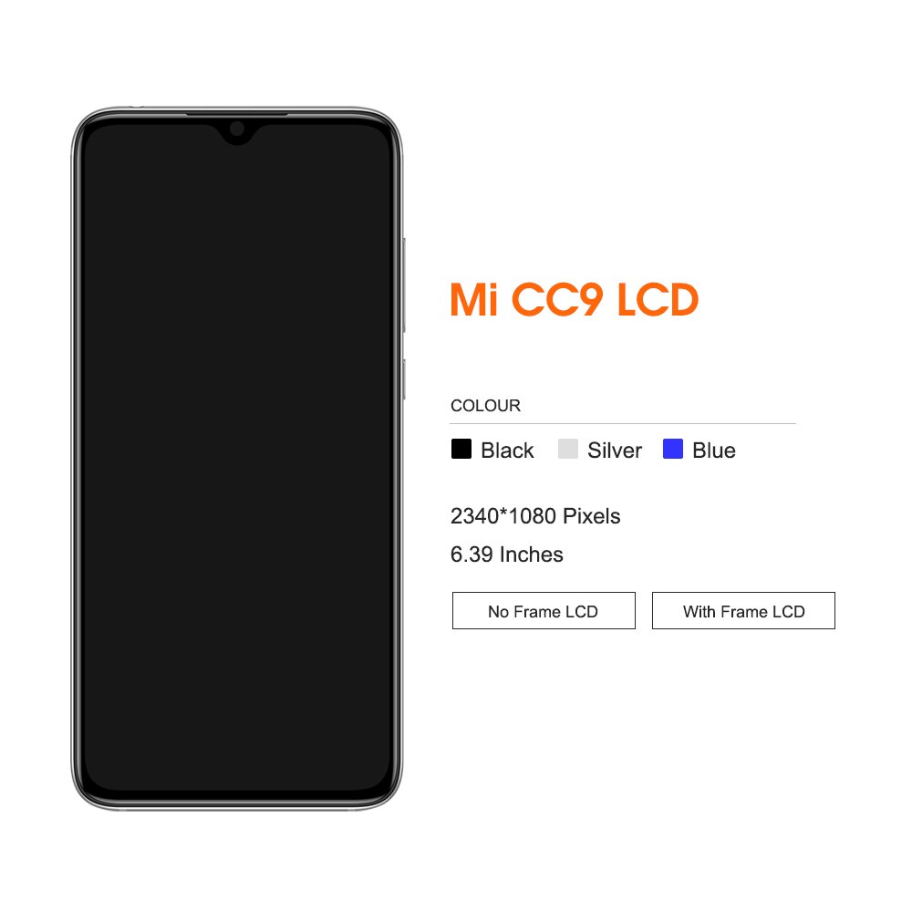 6.39 ''Super Amoled Voor Xiaomi CC9 Lcd Mi... – Grandado