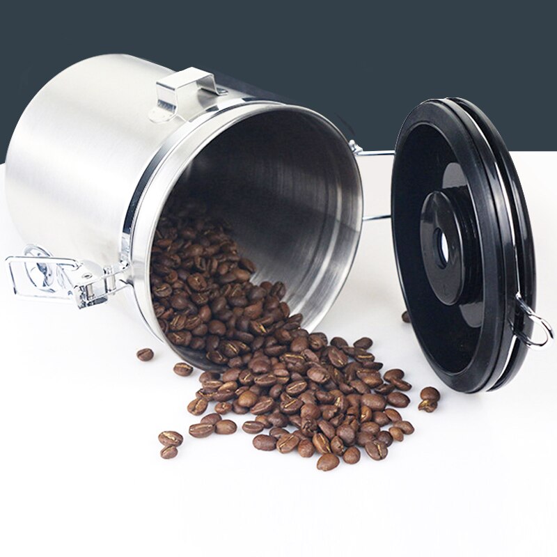 Stainless Steel 1500ml/1800ml Coffee Container - C... – Vicedeal