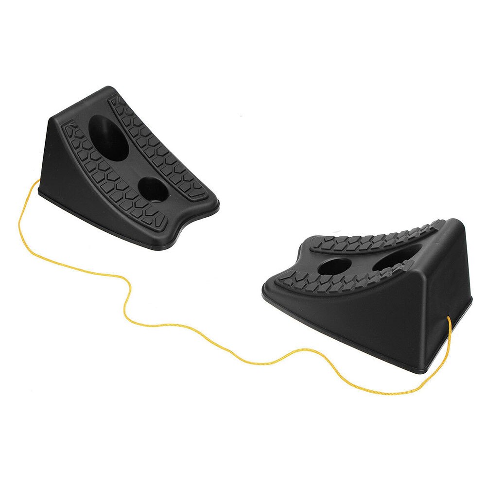 Durable Black Rubber Tough Chock Wheel Tough Chock... – Grandado