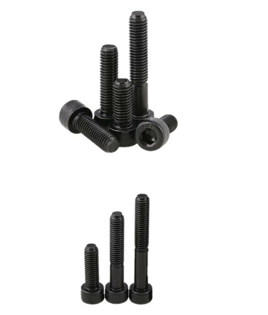 M3 Lengthened 12.9 Grade Cup Head Hexagon Bolt Ful... – Grandado