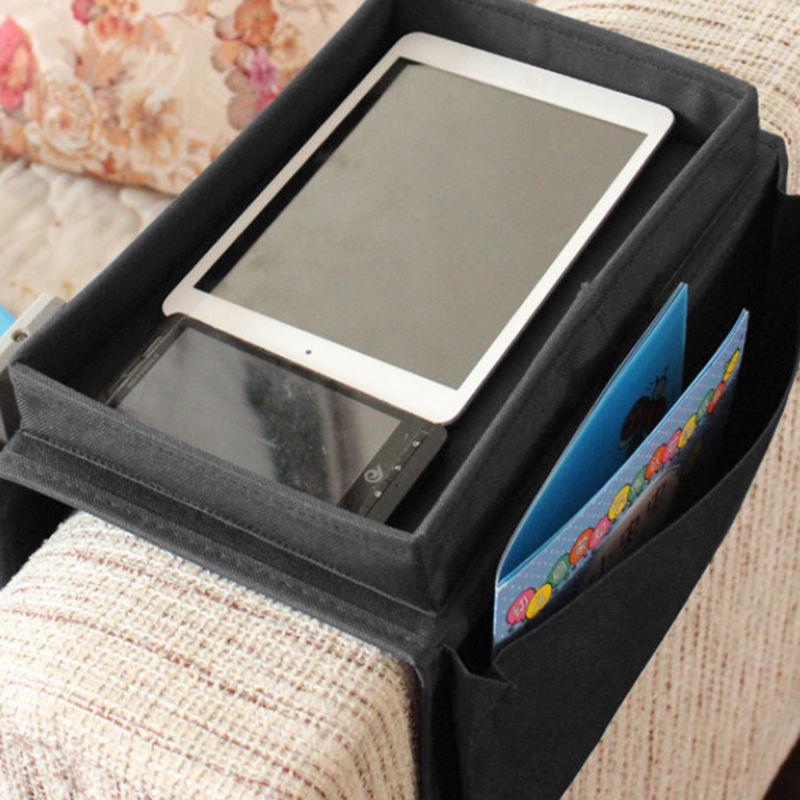 Sofa Chair Arm Rest 6 Pocket Organiser Couch Remot... – Vicedeal