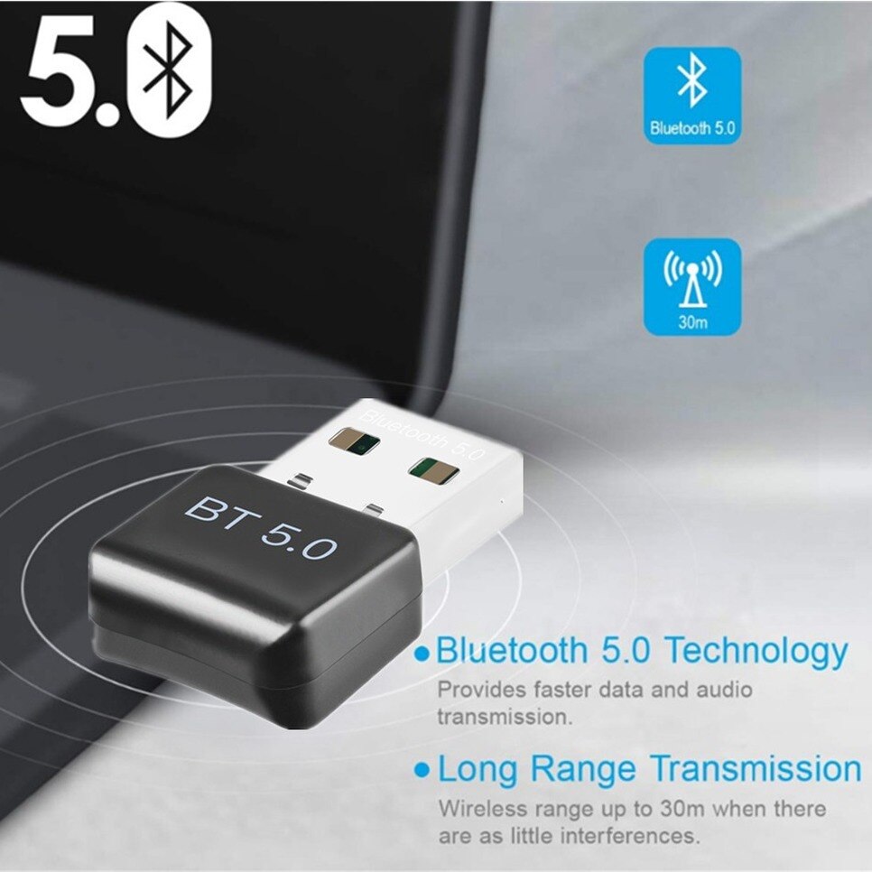 Bggqgg Bluetooth 5.0 Adapter Usb Bluetooth Dongle ... – Vicedeal