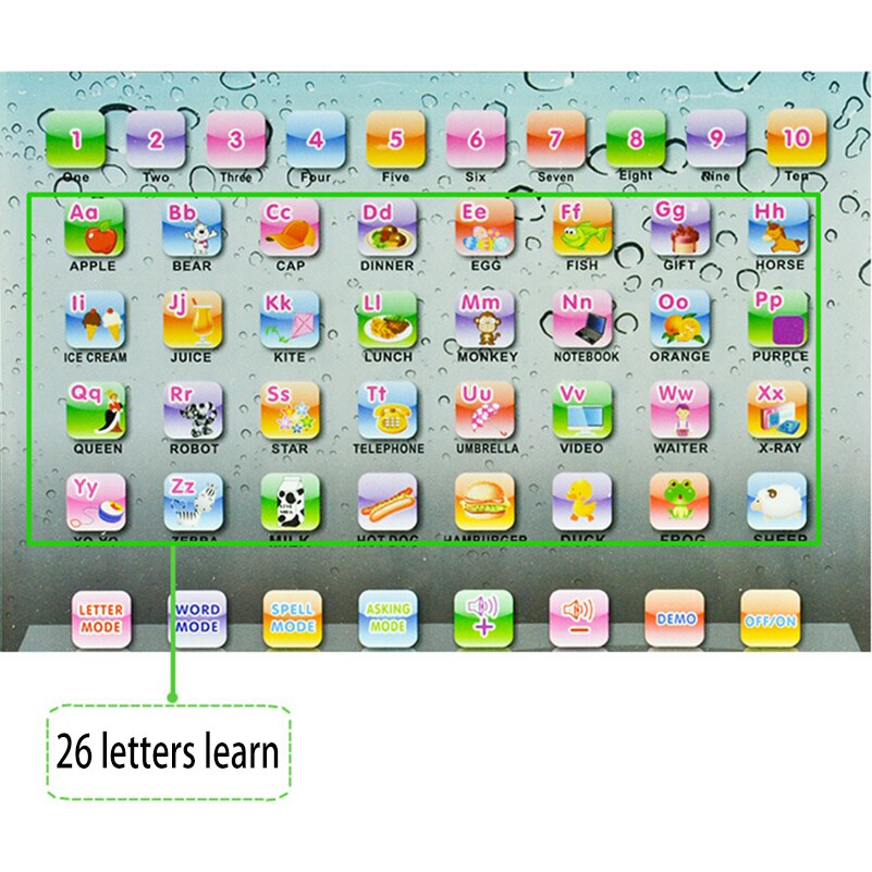 English Learning Machine Kid Laptop Computer with ... – Grandado