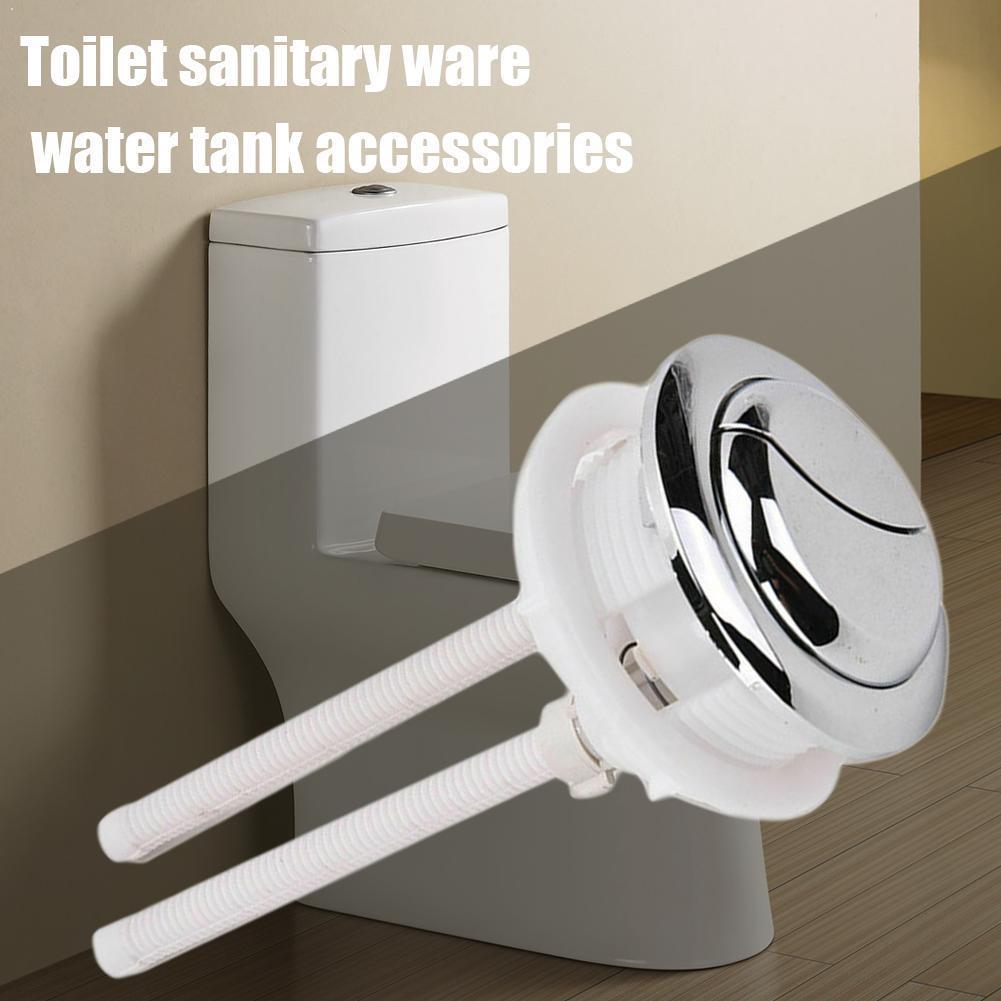Plastic Dual Flush Toilet Water Tank Push Button H... – Grandado