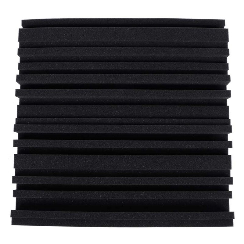 6 Pcs Sound-Absorbing Foam Board,Studio Wedge-Shap... – Grandado