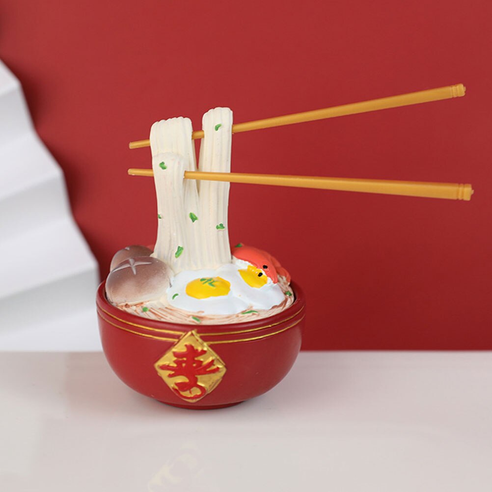 Resin Longevity Noodles Cake Topper Birthday Cake ... – Vicedeal