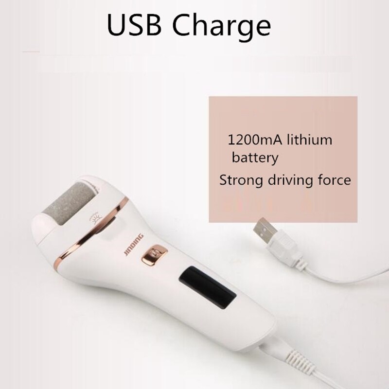 Rechargeable electric foot file callus remover mac... – Grandado