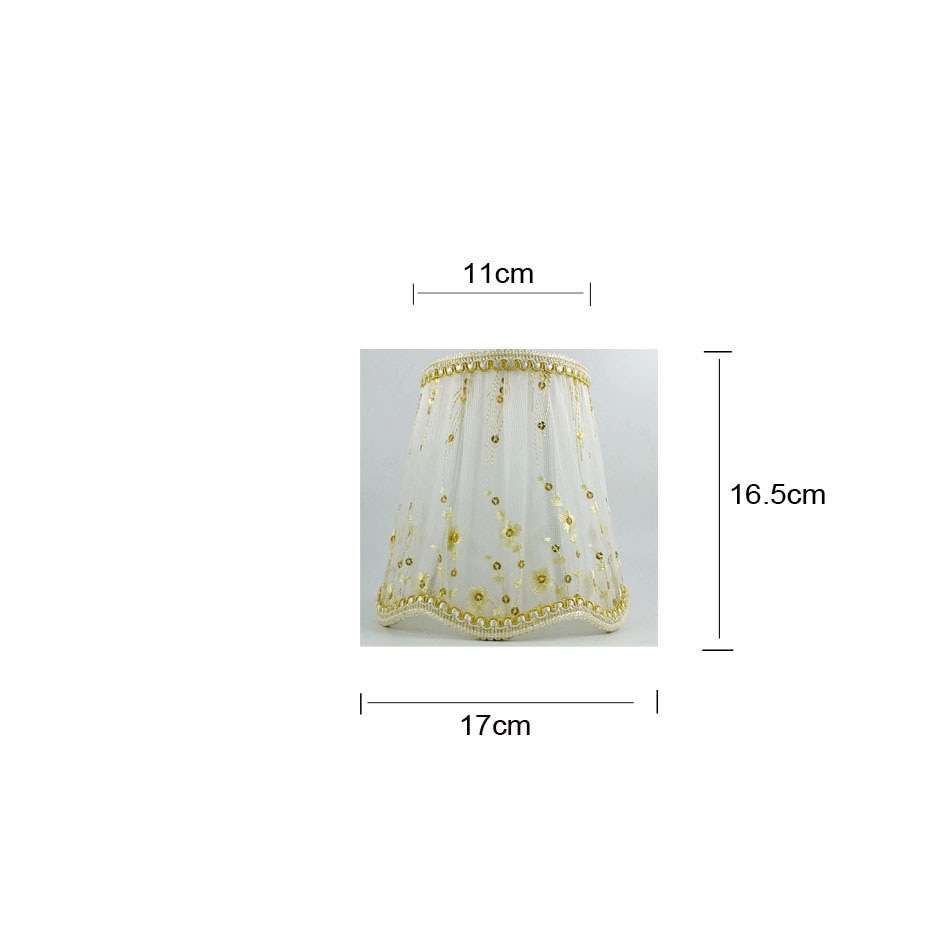 Dia 17Cm Goud Mini Lampenkappen, Wandlamp Schaduw,... – Grandado