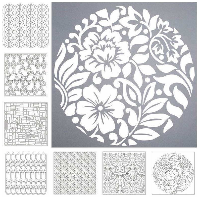 Common Stencil DIY Template Craft Embellishments F... – Vicedeal