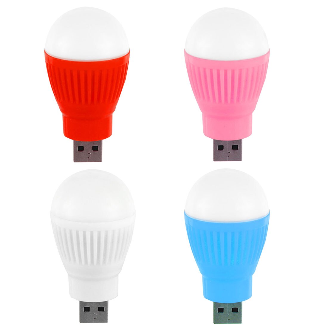 Night Light Round Outdoor Flashlight Mini USB LED ... – Vicedeal