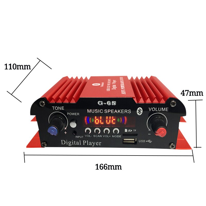 600W 12V 2CH Car Audio Amplificador HIFI Audio Pow... – Vicedeal