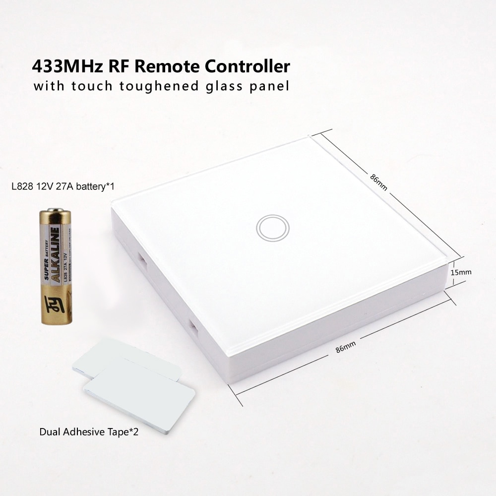 SONOFF T433 86 Type Luxury Wall Touch Panel Sticky... – Grandado