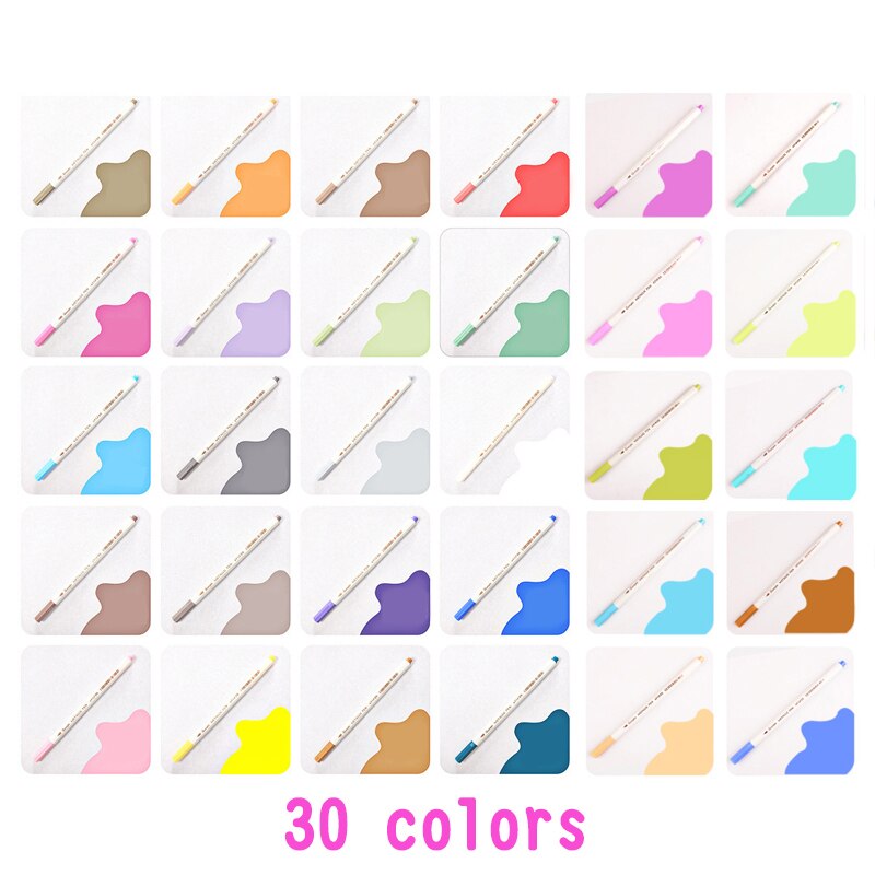 STA 10 Colors Metallic Marker Pen DIY Scrapbooking... – Grandado