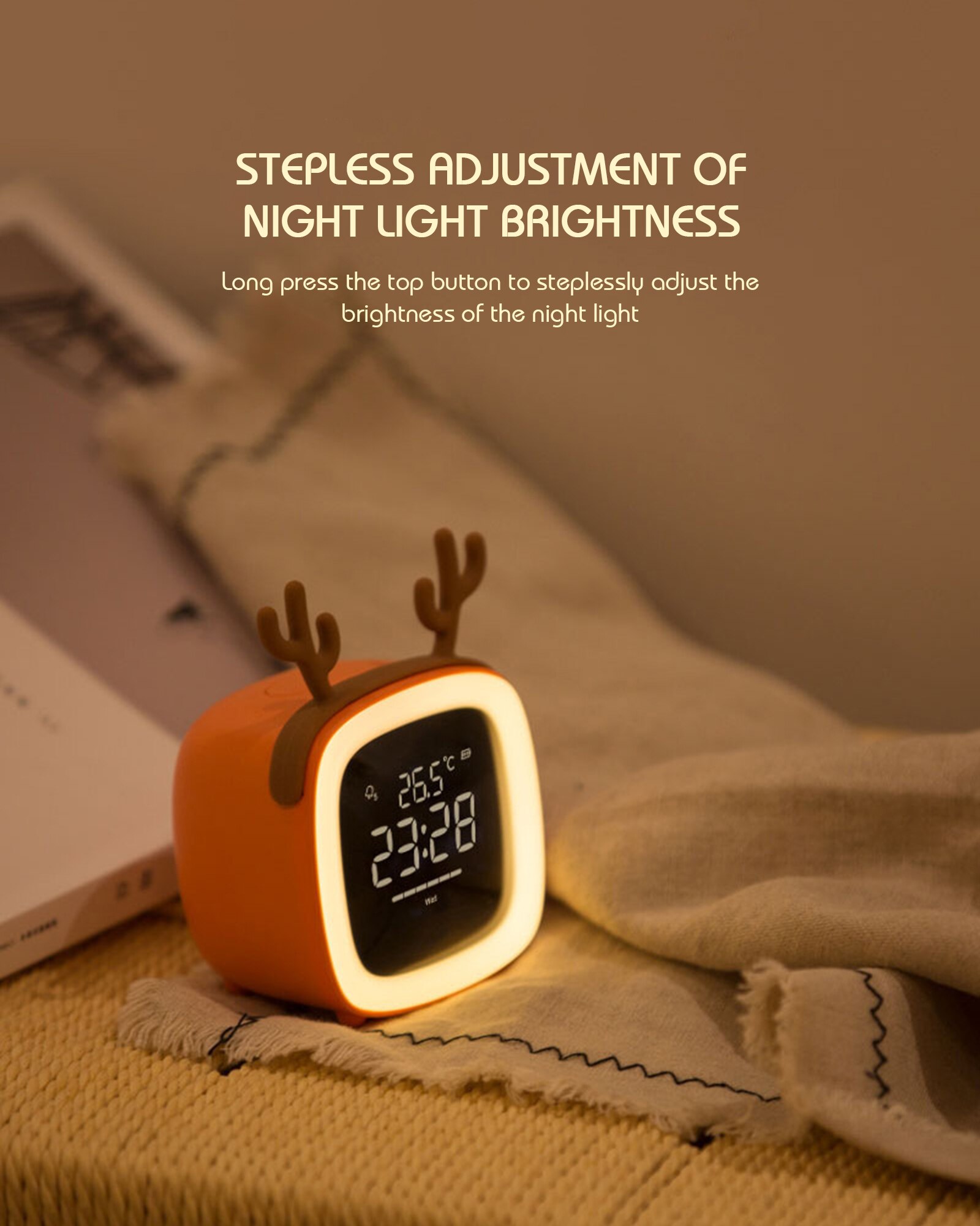 Led Cartoon Alarm Clocks Cute Tv Pet Kids Clock Vo... – Vicedeal