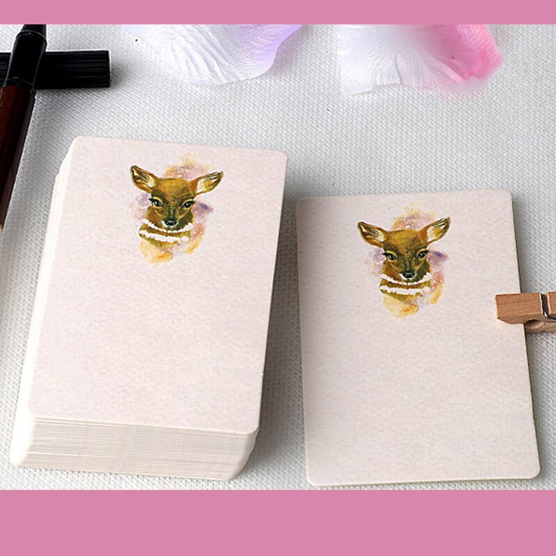 Printed Flower Blank Cards Diy Multi-Function Note... – Grandado