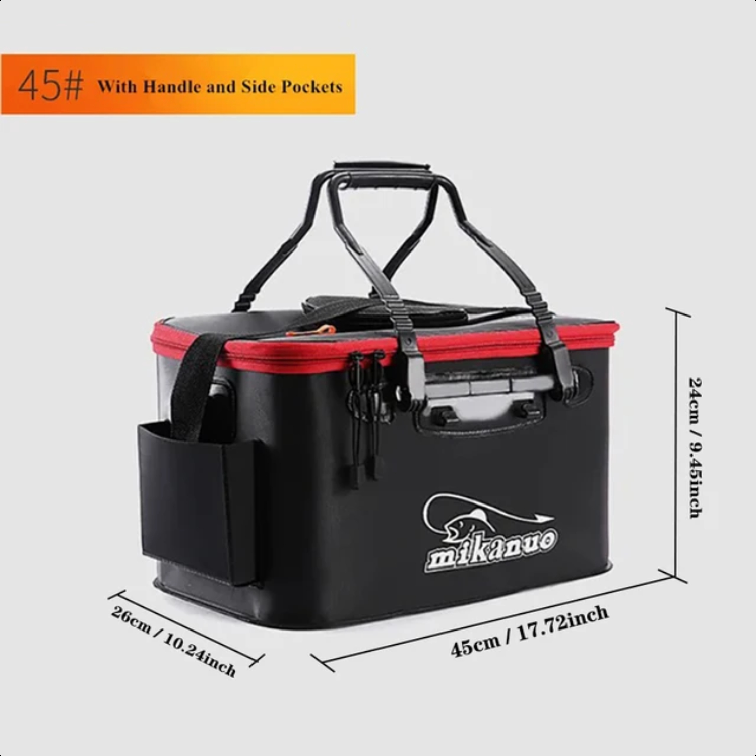 Portable Fishing Collapsible Fishing Bucket Live F... – Grandado