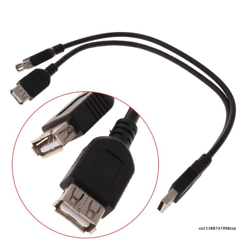 USB Extension line Cable Dual Phones Charging Anti... – Grandado