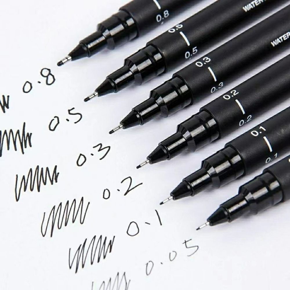 Zeichenstift Ultra feine Linie Kunst Marker schwar... – Grandado