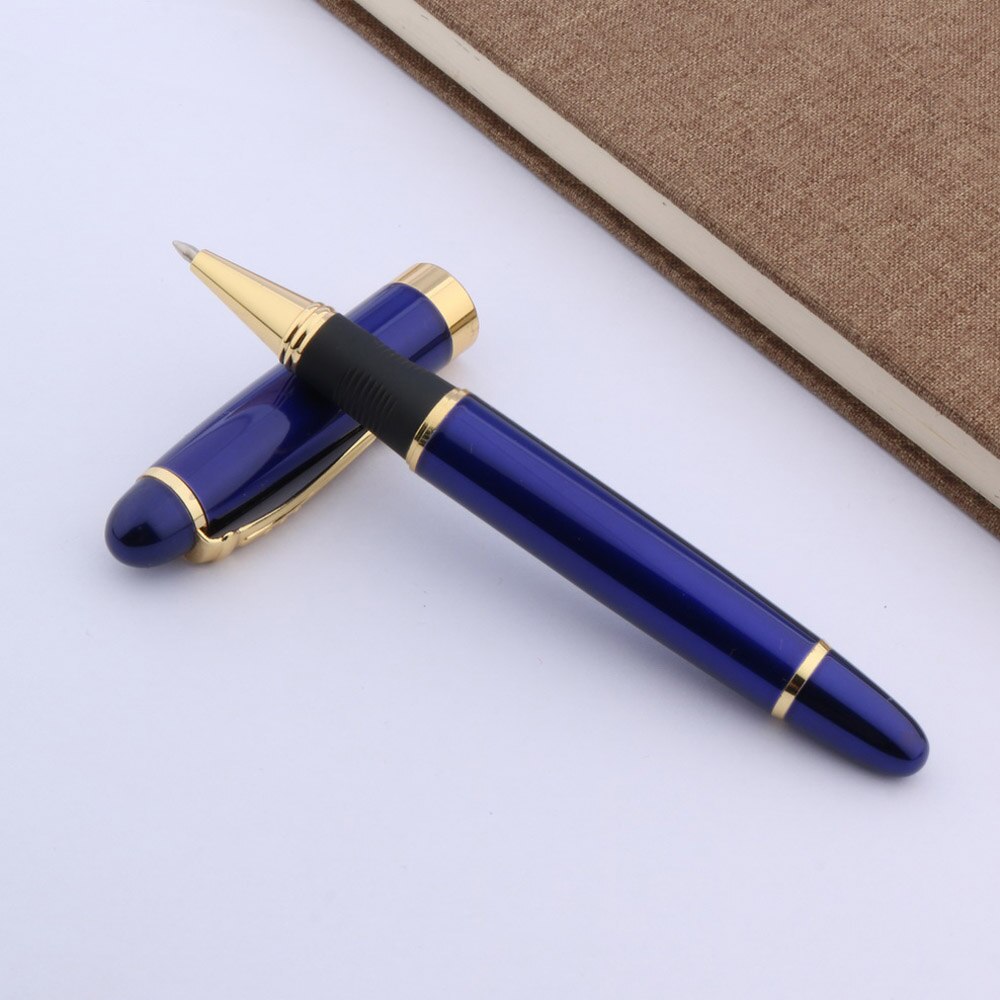 office metal Writing tools blue red golden school ... – Vicedeal