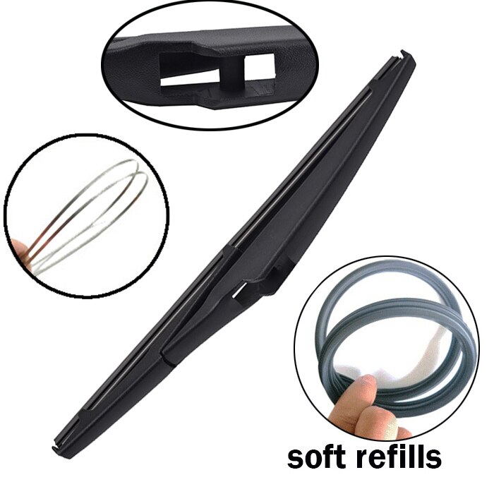 Misima 8" Rear Window Windscreen Wiper Blade For T... – Grandado