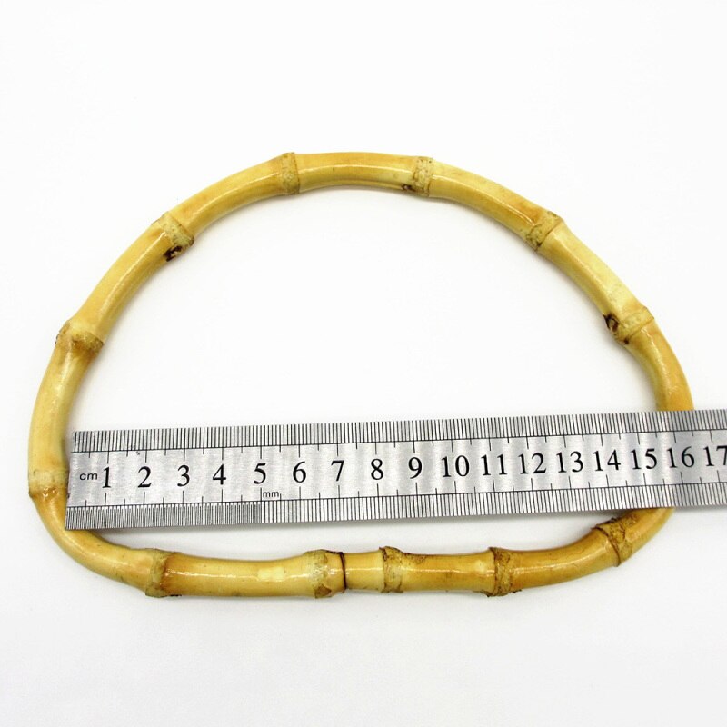 2 stk/lot d-form bambusmateriale håndlagde gjør-de... – Grandado