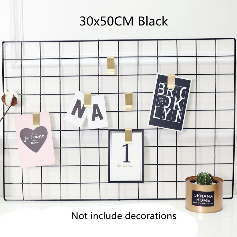 Home Wall Decoration Iron Grid Decor Photo Frame P... – Vicedeal