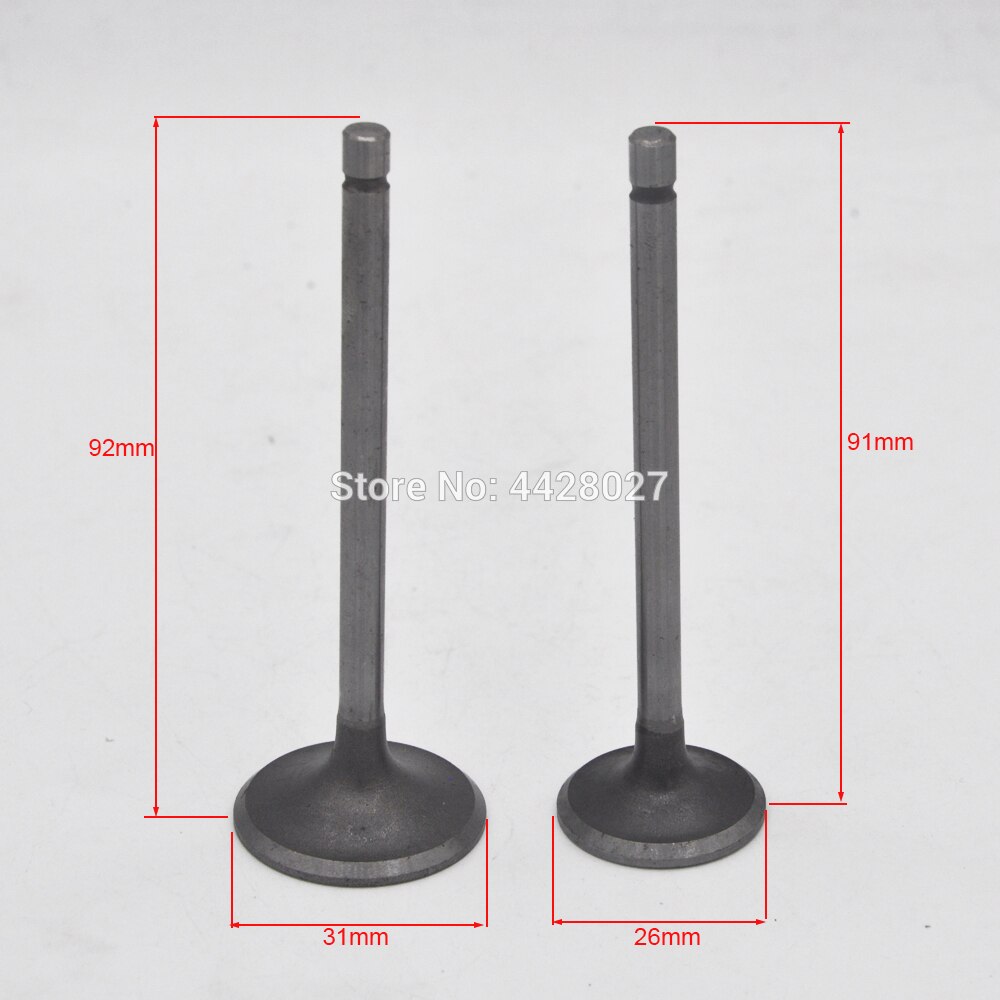 Engine Head Intake Exhaust Valves 26mm/31mm Diamet... – Grandado