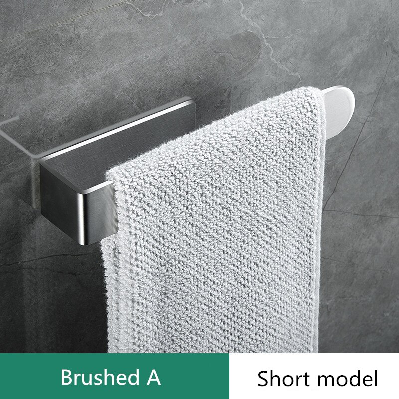 Nail Gratis Toiletrolhouder Rvs Zwart Roll Papier ... – Grandado