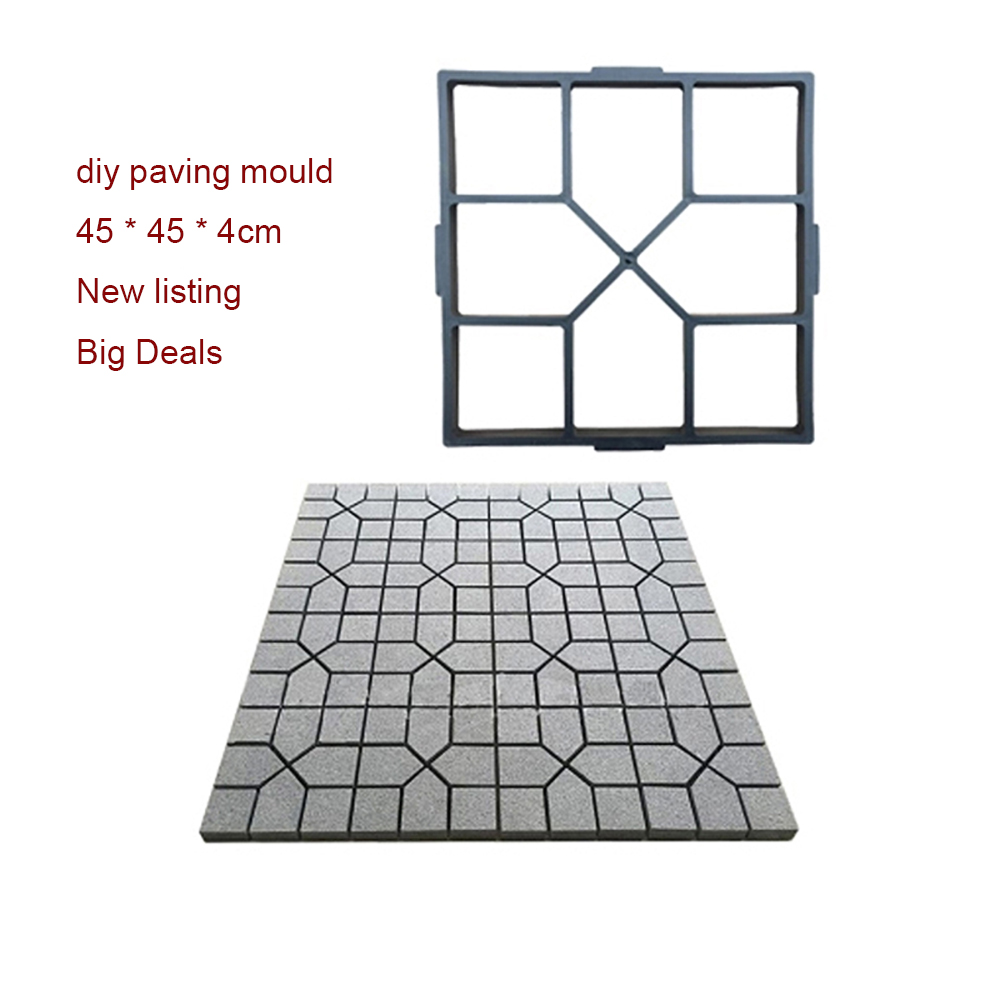 Garden Pavement Path Maker Mold Walk Brick Concret... – Vicedeal