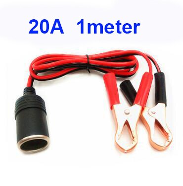 Jtron car cigarette lighter socket 12v Extension cord battery Crocodile ...