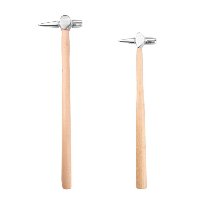 Steel Geological Hammer with Pointed Tip,Wood Hand... – Grandado