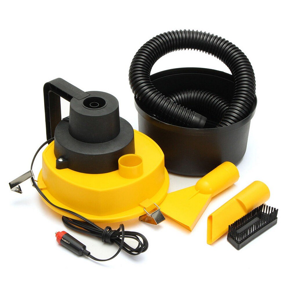 12V 75W Wet Dry Vac Vacuum Cleaner Inflator Portab... – Grandado