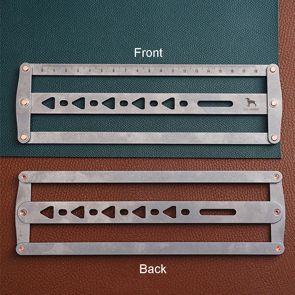 Belt Auxiliary Positioning Punching Ruler Adjustab... – Grandado