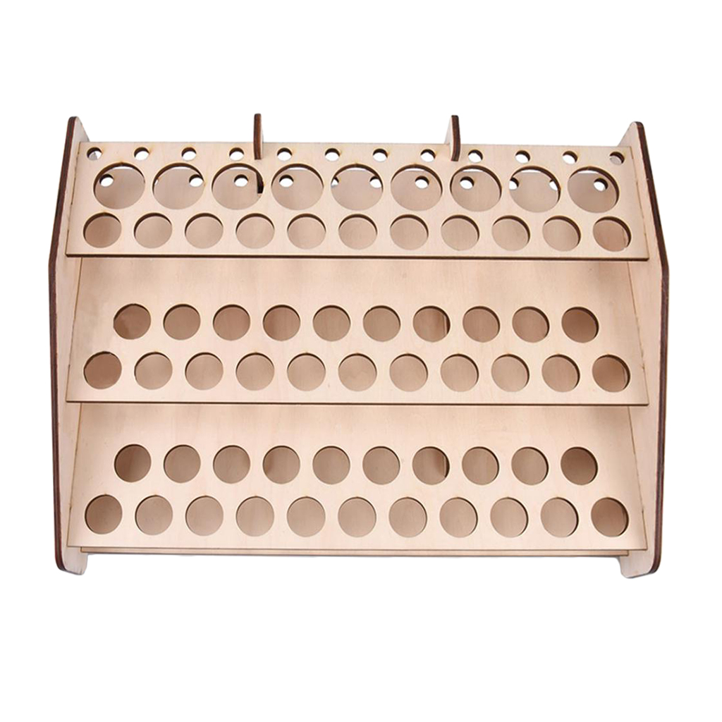 Wooden Paint Bottle Storage Rack Modular Pigment S... – Grandado