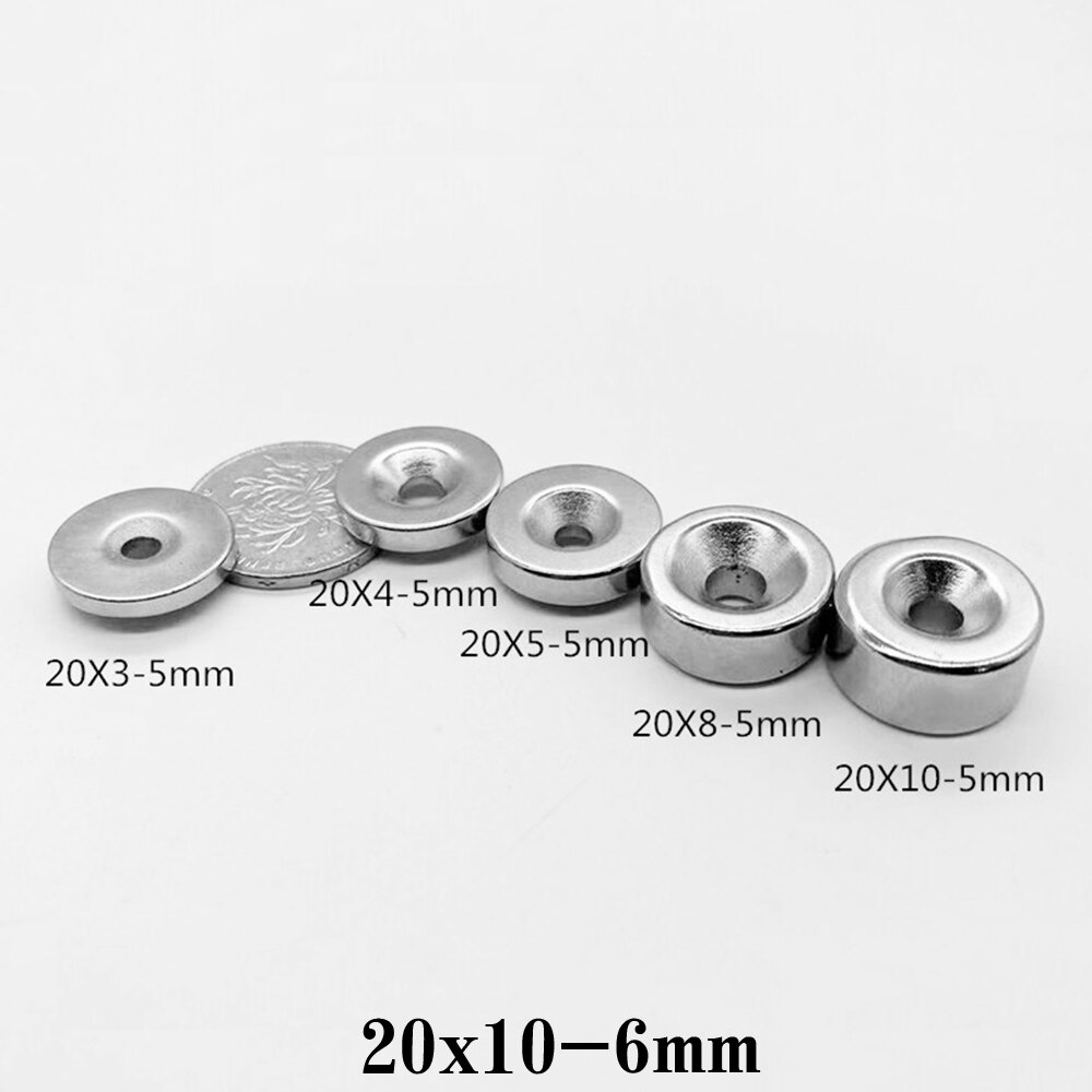 2 ~ 20 Pcs 20x10-6 Sterke Cilinder Zeldzame Aarde ... – Vicedeal